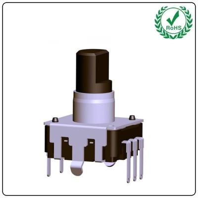 China 12mm EC12 rotary encoder with insulated shaft with switch EC1211-01-X2B-HA1 for sale