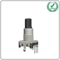 China 12mm EC12 rotary encoder with insulated shaft with switch EC1211-01-X2B-HA1 for sale