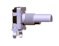 China 11mm EC11 Metal shaft incremental rotary encoder EC110104X2A-VA1 for sale