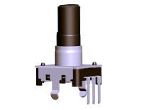 China 12mm EC12 Insulated Rotary Shaft Encoder EC1211-02-X2B-HA1 for sale