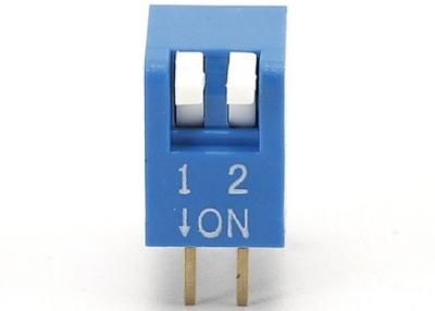 China Dp-2 Red Case Golden Pins DIP Switch Dial Code Waterproof Electronic for sale
