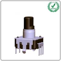 China 12mm EC12 rotary enocder with insulated shaft with switch EC1211-01-X2B-HA1 FOB for sale