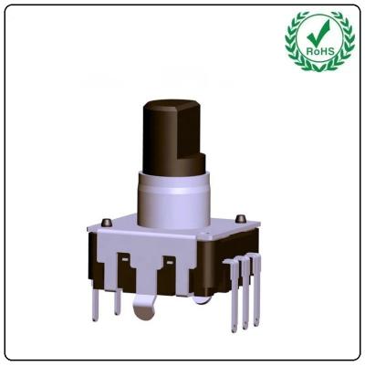 China 12mm EC12 rotary enocder with insulated shaft with switch EC1211-01-X2B-HA1 FOB for sale