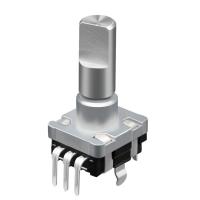 China ec12 pc board rotary encoder 5v with Insulated d shaft rohs incremental 24 pos patch dial rotary encoder 360 switch for sale