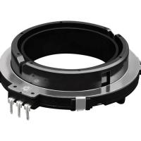 China Rotary Encoder Push 20 Pulse 43mm Hollow Shaft Encoder Incremental Rotary Ring Encoder Soundwell EC43 for sale