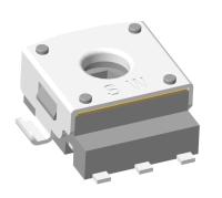 China EC050103 Through shaft Incremental Encoder slim hollow 8 mm shaft rotary encoder for sale