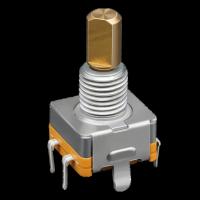 China waterproof rotary encoder switch incremental ec11 encoders rotary metal shaft for sale
