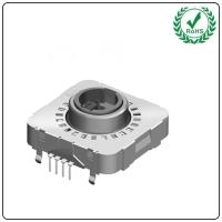 China 33mm EC33 Hollow Rotary Encoder , 30000 Cycles Coded Rotary Switch for sale