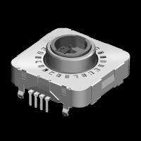 China 33mm EC33 Hollow Rotary Encoder , 30000 Cycles Coded Rotary Switch for sale