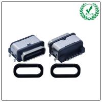 China Type C Connector IP67 Waterproof Female Connector 6 Pin SMT USB 3.1 Connector for sale