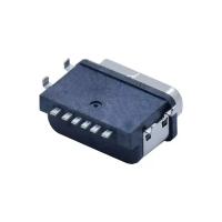 China Type C Connector IP67 Waterproof Female Connector 6 Pin SMT USB 3.1 Connector for sale