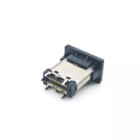 China SMT Through Hole Vertical Type C Female Connector USB 3.0 3.1 3.2 for sale