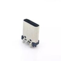 China SMT Through Hole Vertical Type C Female Connector USB 3.0 3.1 3.2 for sale