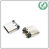 China SMT Through Hole Vertical Type C Female Connector USB 3.0 3.1 3.2 for sale