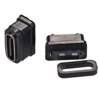 China Free Hanging USB Type C Female Connector USBC Panel Mounting for sale