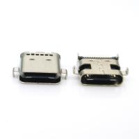 China USB-31S-F-04B 3.5A Current 24P USB 3.1 Type-C Female Receptacle Socket Right Angle PCB SMT Dual Row Tab Type C Female for sale