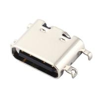 China USB-20C-F-06C16 USB Type C Top-mount Receptacle DIP+SMT Solder Type for sale