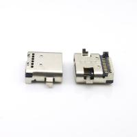 China USB-31S-F-04B 3.5A Current 24P USB 3.1 Type-C Female Receptacle Socket Right Angle PCB SMT Dual Row Tab Type C Female for sale
