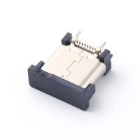 China Type 3.0 USB C male right angle usb type c cable 24pin smt dip type for sale