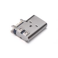 China USB-20C-F-14CD Type-C 14PIN female connector fast chargers through hole right angle vertical DIP type for sale