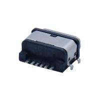 China USB-20C-F-06CF01 USB Type C SMD THT female connector fast chargers sure face mount vertical SMT type for sale