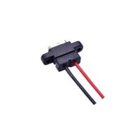 China USB-20C-F-06F09L USB Type C Connector Screw Mount Panel Cutout for sale