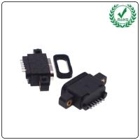 China USB-20C-F-X706 GT-USB-7042 IPX8 Waterproof USB Type C Connector 6 Pin SMT for sale