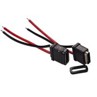 China USB Type C Female Connector 2Pin Panel Mounting USB Connector for sale