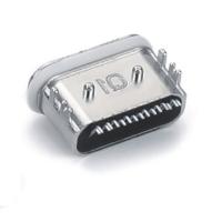 China USB-20C-F-01SF03 IPX8 Waterproof USB Type C Receptacle 16 Pin SMT Right Angle for sale