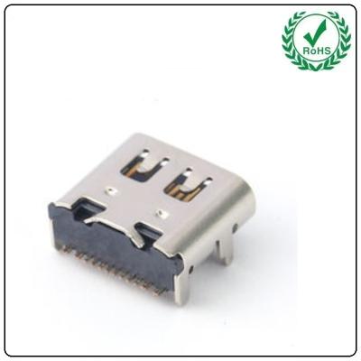 China CU1816SAH1MD2R0-LF-HC USB-20C-F-01T USB 2.0 Type C Receptacle SMD 16P for sale