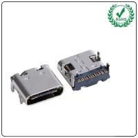 China MID Mount USB Type C Female Connector , 16Pin SMT Type USB C Receptacle for sale