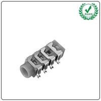 China 5 Pin 2.5mm 3.5 Headphone Jack , Computer Headphone Female Jack for sale