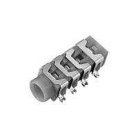 China 5 Pin 2.5mm 3.5 Headphone Jack , Computer Headphone Female Jack for sale