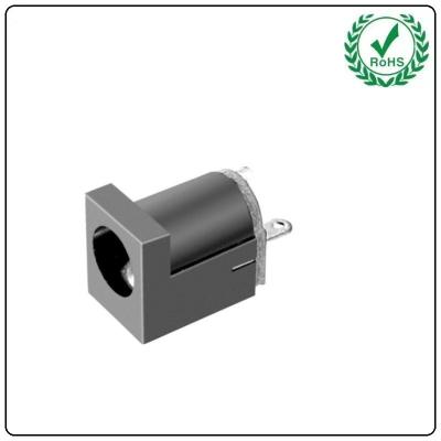 China 5.5mm Center Pin Pcb Mount 3 Pin Dc Power Socket for sale