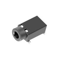 China SMT 2.5mm 4 Pin Terminals Female Mono Audio Jack Socket PJ20390 for sale