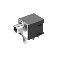 China PJ20060 6 Pin SMT Socket 2.5 Mm Earphone Jack for sale
