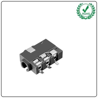 China 2.5mm Headphone Earphone Jack 4pin SMT Socket Connector for sale