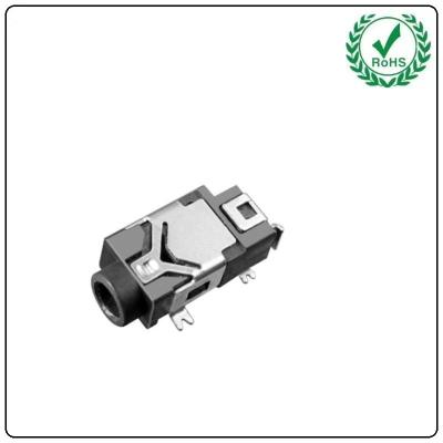 China SMD Mini 2.5mm Headphone Jack Socket 5pin for sale