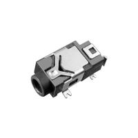 China SMD Mini 2.5mm Headphone Jack Socket 5pin for sale