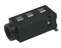 China 3.5 Mm Stereo Jack Plug/Mini Audio Jack For Audio And Radio PJ3020D for sale