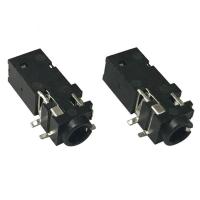 China SMT Female 3.5mm 4 Pole Jack Audio /Earphone Socket 3.5 Pcb Mount for sale
