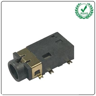 China SMT Female 3.5mm Audio Jack 3.5mm Headphone Jack PJ31060 for sale