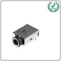 China 3.5Mm Socket Headphone Output Jack , 50V 0.5A Audio Output Jack for sale