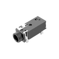 China PCB Mount 4 Pin Terminals Female 3.5mm Audio Jack Socket PJ3028A for sale
