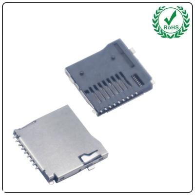 China RoHS For Kingston Push Push Sd Card Memory Card Holder Socket Power Connector for sale
