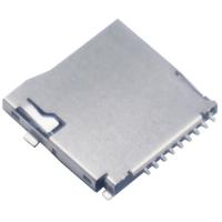 China RoHS For Kingston Push Push Sd Card Memory Card Holder Socket Power Connector for sale