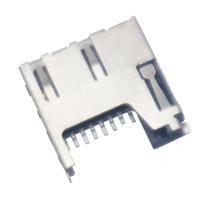 China High Quality 1.85H 8 Pin Micro SD Memory Card Holder Push Push Internal Welding Type Socket Connector for sale