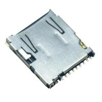 China TF Micro SD Card Socket 9Pin 1.68H Micro PCB Push Push Type for sale