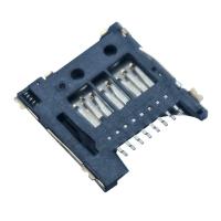 China 8pin 1.45H Smart Card Socket Push Push Type Micro SD TF Reader Card for sale