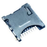 China 8pin 1.45H Smart Card Socket Push Push Type Micro SD TF Reader Card for sale